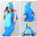Moogle Inspired Kigurumi Dress Handmade Final Fantasy Fleece Cosplay ...