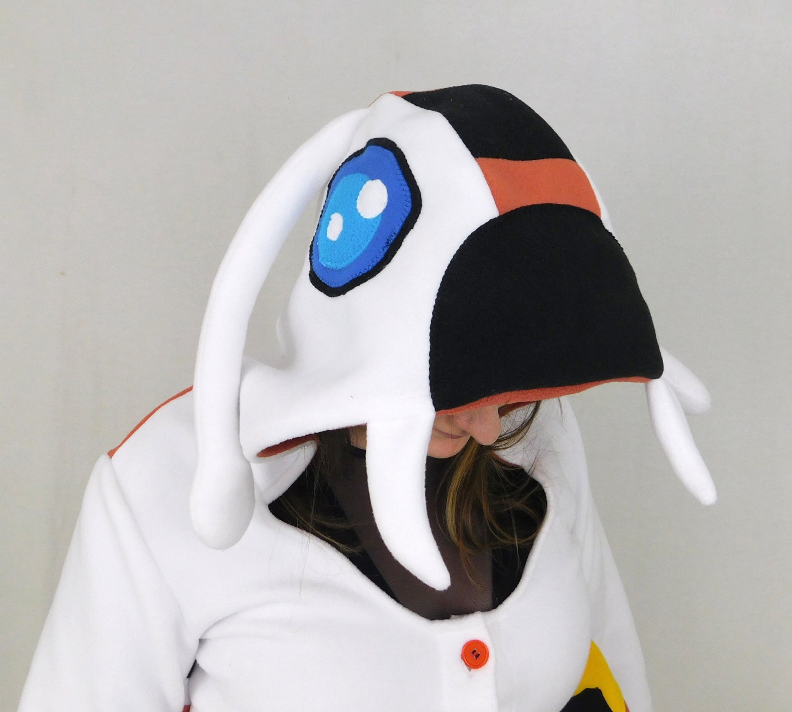 Mothra Inspired Kigurumi Dress Handmade Godzilla Fleece Cosplay for ...