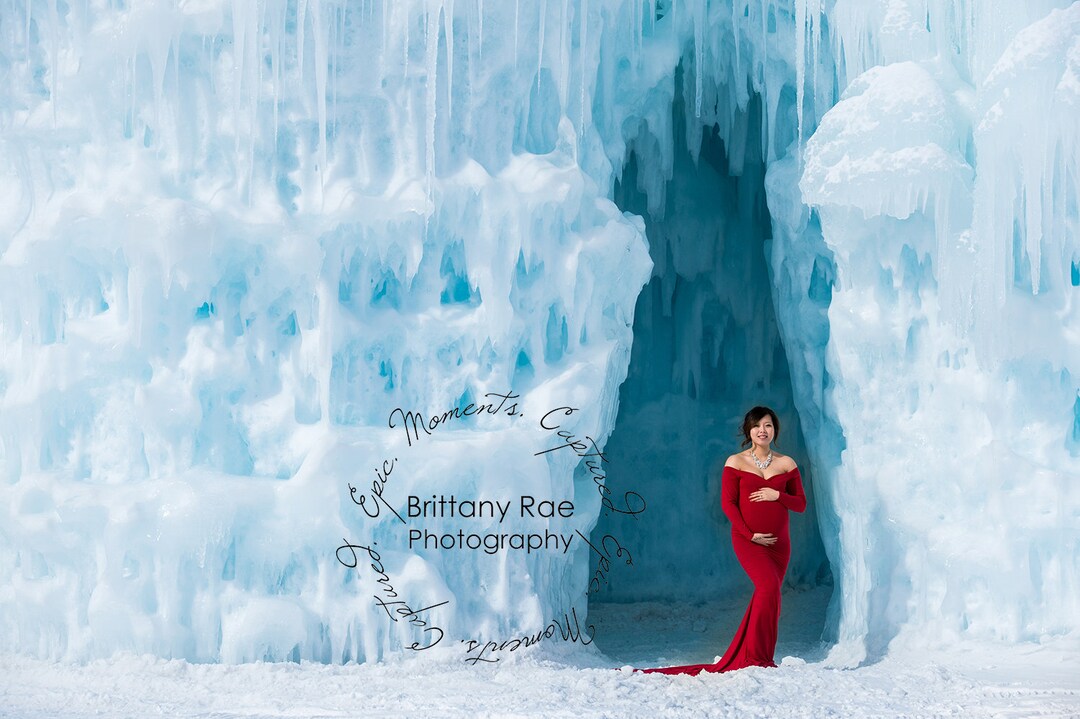 Ice Caves Digital Backdrop - Bundle of 10 - Etsy