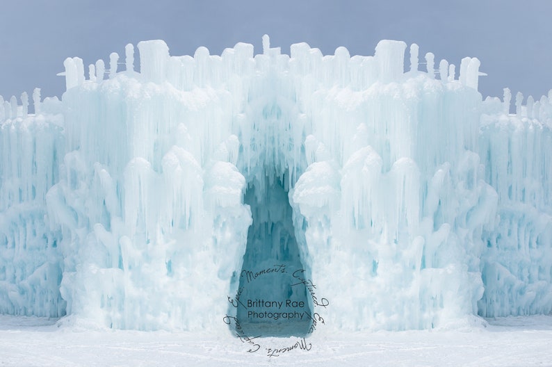 Ice Caves Digital Backdrop - Bundle of 10 - Etsy