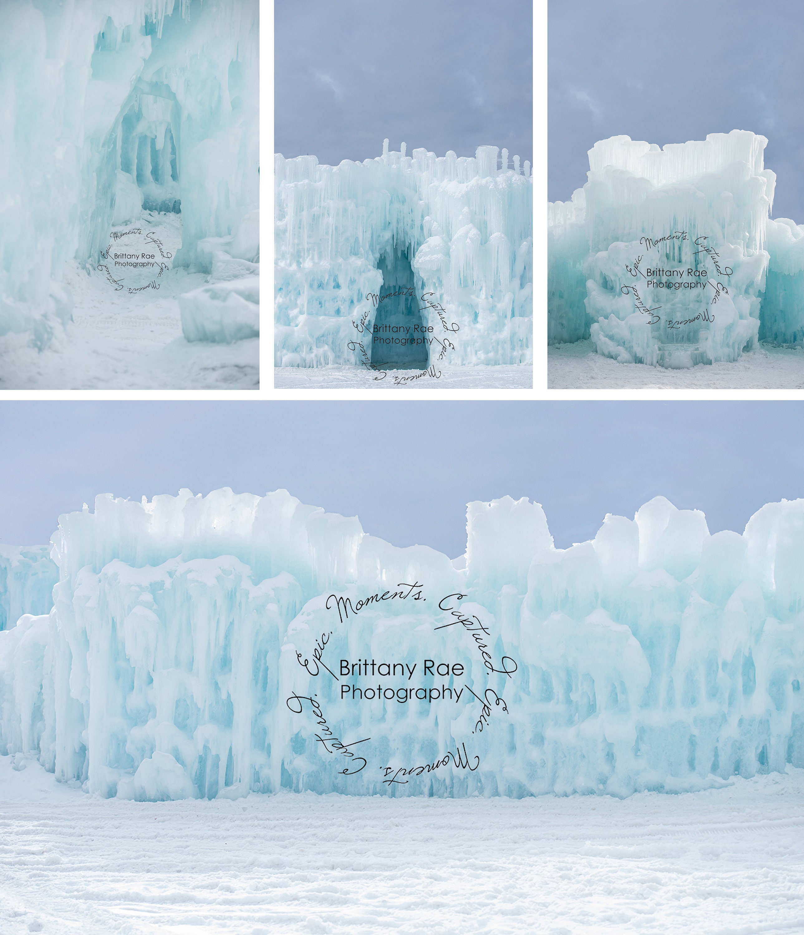 Ice Caves Digital Backdrop - Bundle of 10 - Etsy