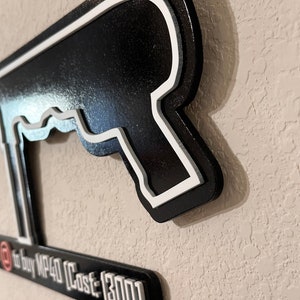 MP40 Wall Gun Buy Bo2 Wood Sign - Etsy