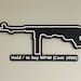 MP40 Wall Gun Buy Wood Sign - Etsy