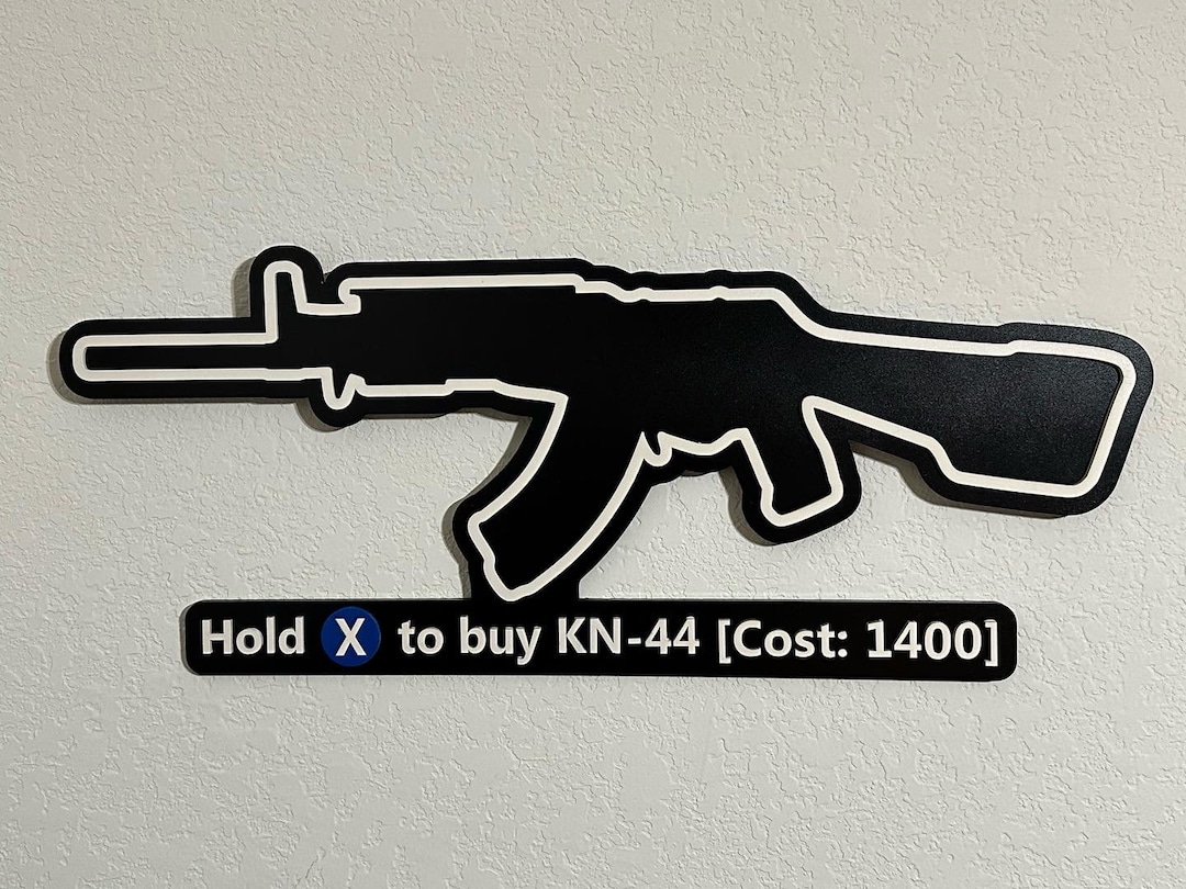 KN-44 Wall Gun Buy BO3 Wood Sign - Etsy