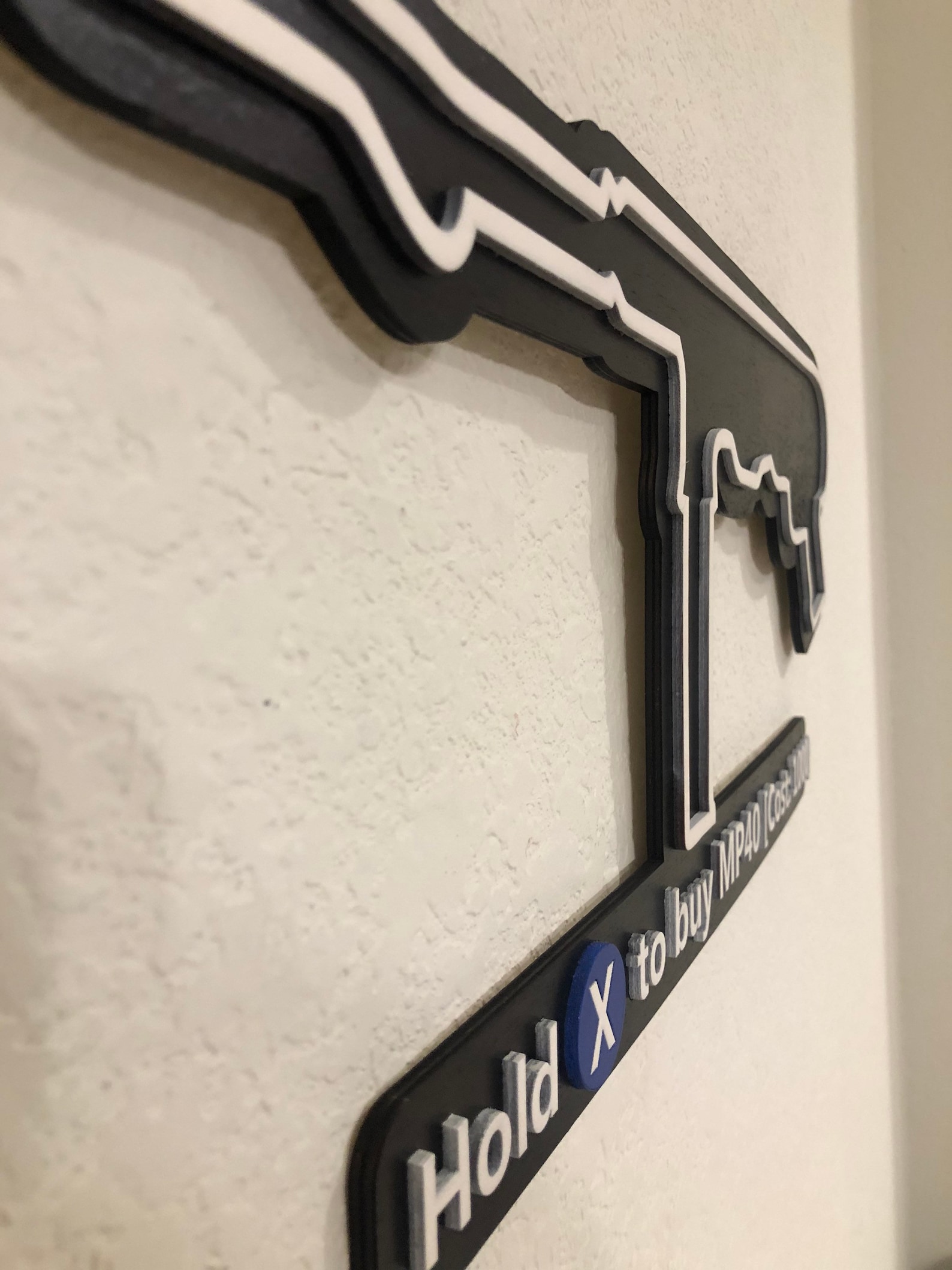 MP40 Wall Gun Buy Wood Sign - Etsy