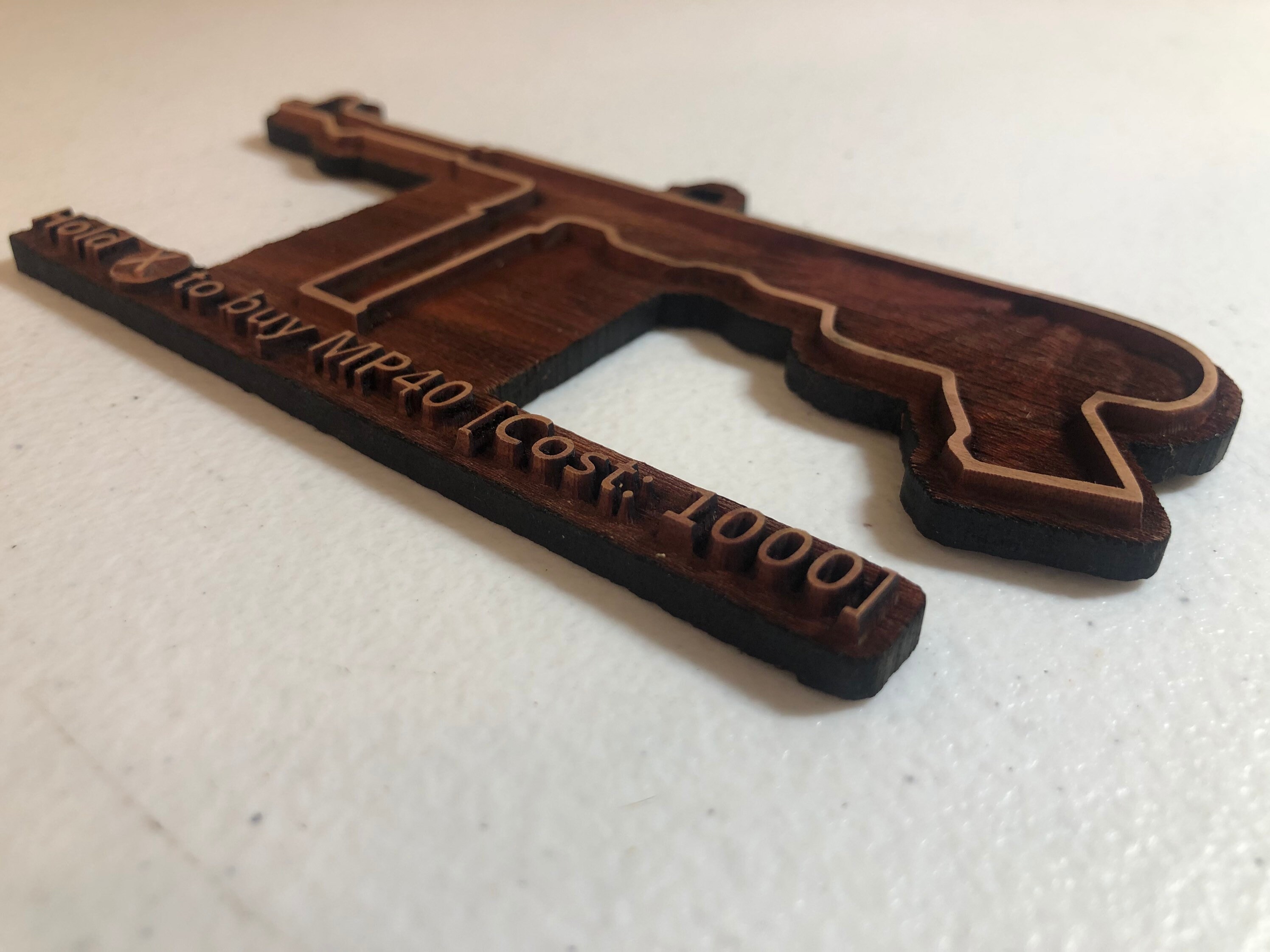 MP40 Wall Buy Cedar Ornament - Etsy