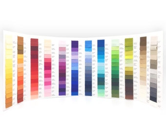 Bella Solids Color Card - Etsy