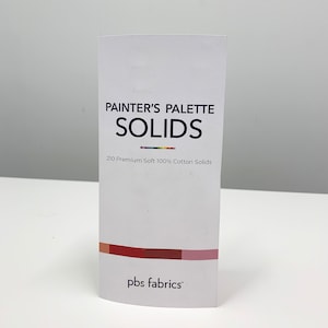 Painter's Palette Solids Color Card - 210 Colors - Paintbrush Studio ...