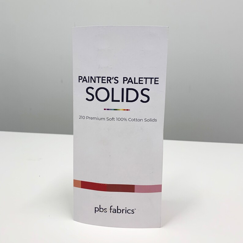 Painter's Palette Solids Color Card 210 Colors - Etsy