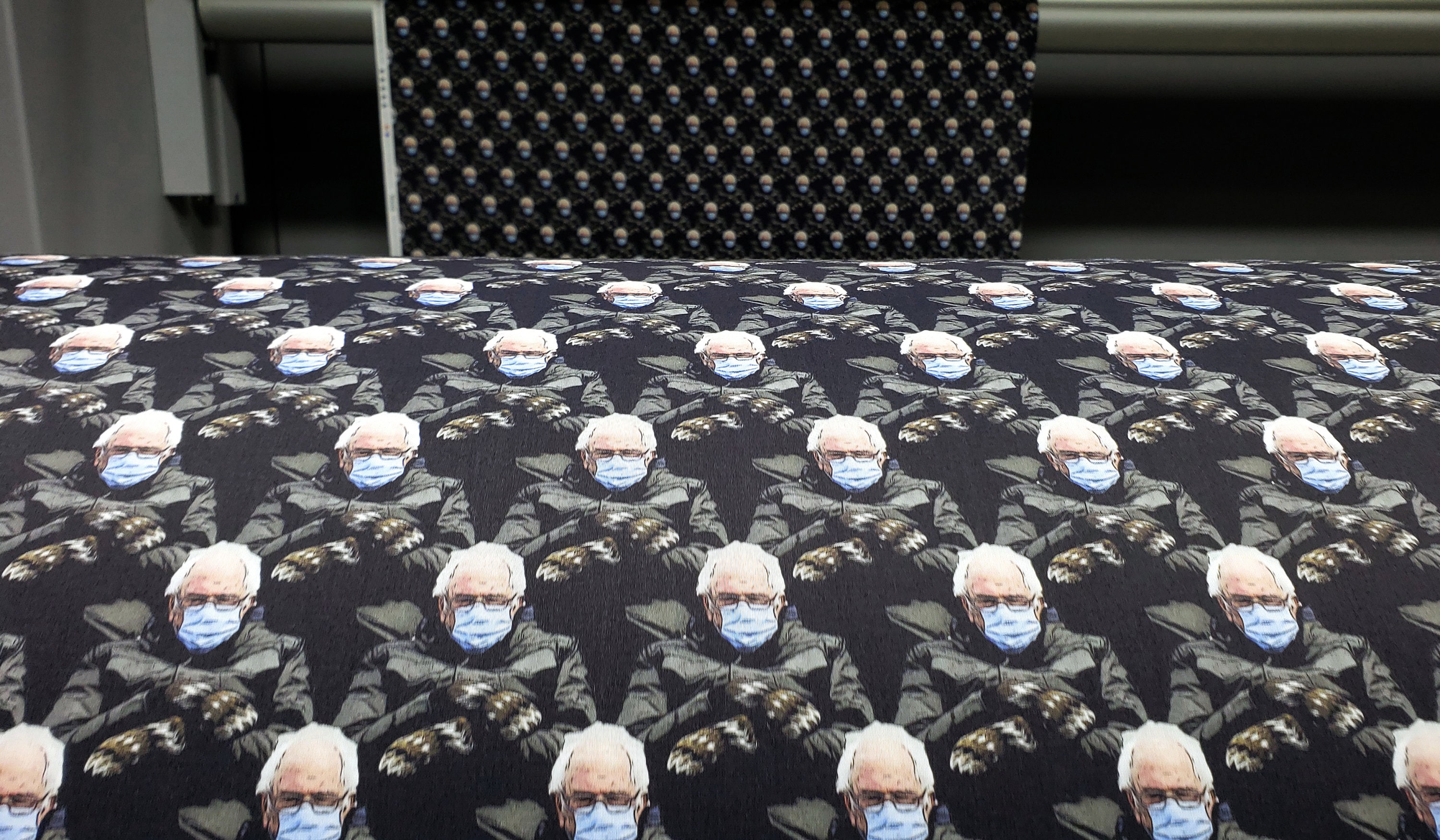 Bernie Sanders Mood Fabric - Etsy