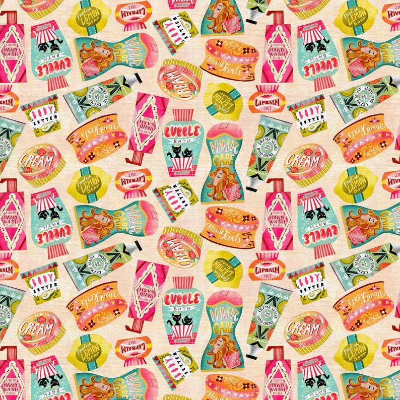 Bubble Bath Fabric Cotton by the Yard - Etsy