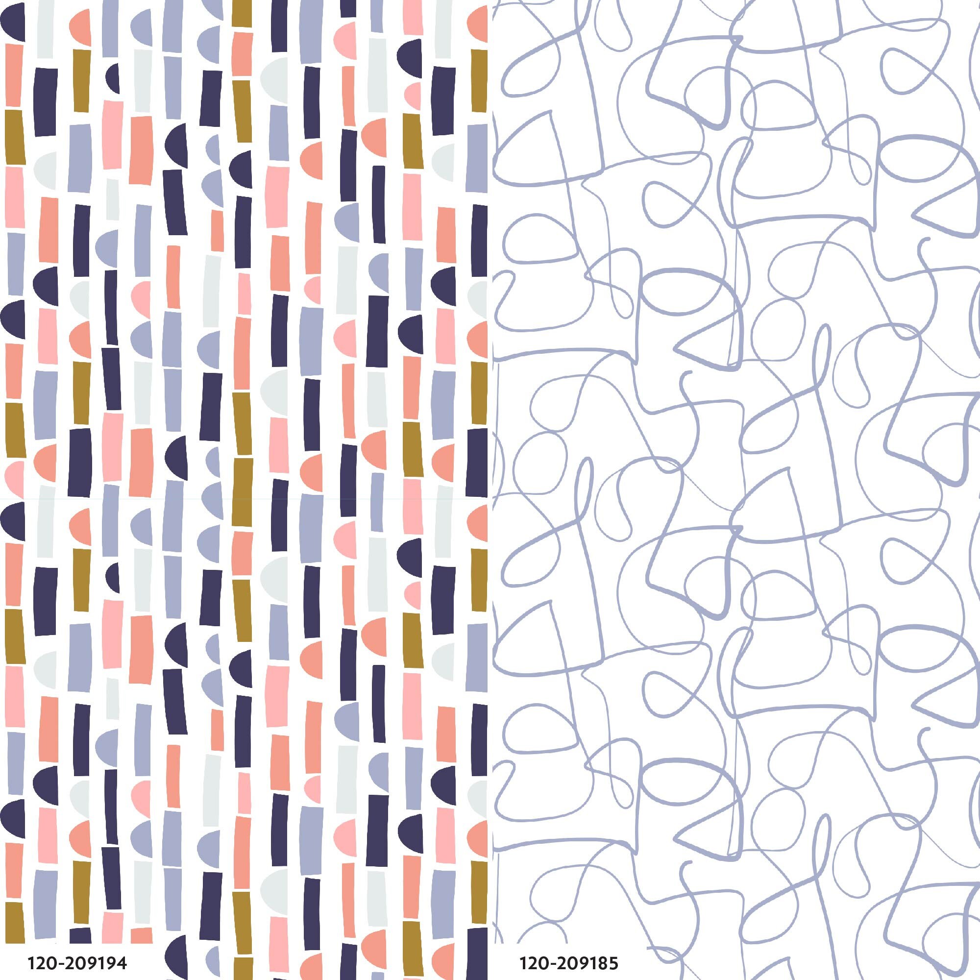 Abstract Collage by Ampersand Design Studio - Muted Colorway - Quilting ...