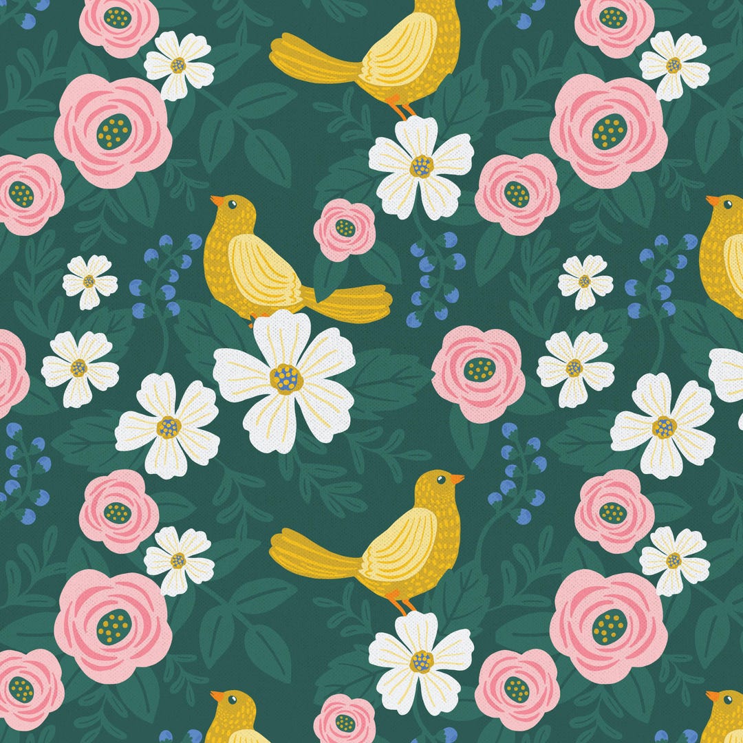 Picnic by Mable Tan -sunshine Colorway- Paintbrush Studio Fabrics - Etsy