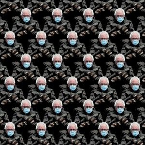 Bernie Sanders, Mood Fabric - Etsy