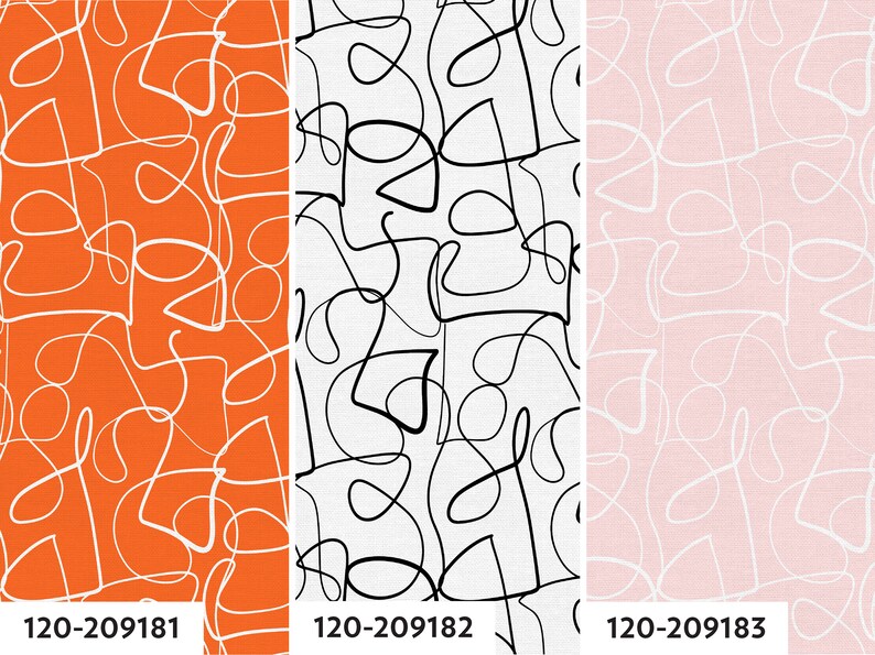 Abstract Collage by Ampersand Design Studio Bright Colorway - Etsy