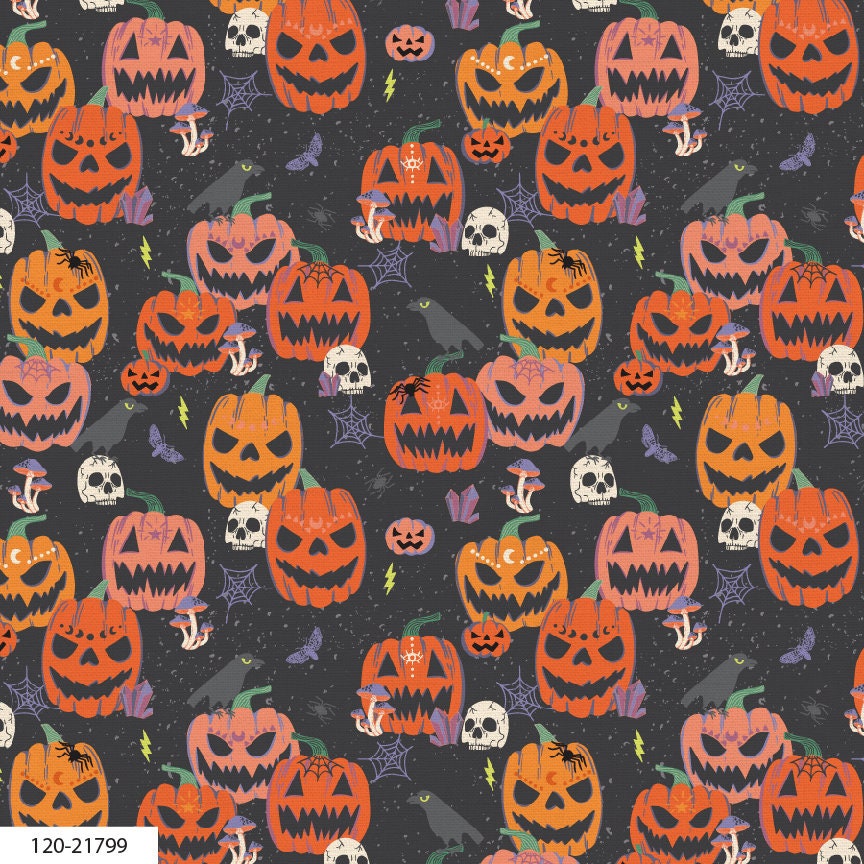 Mystical Halloween by Caroline Alfreds - Paintbrush Studio Fabrics ...