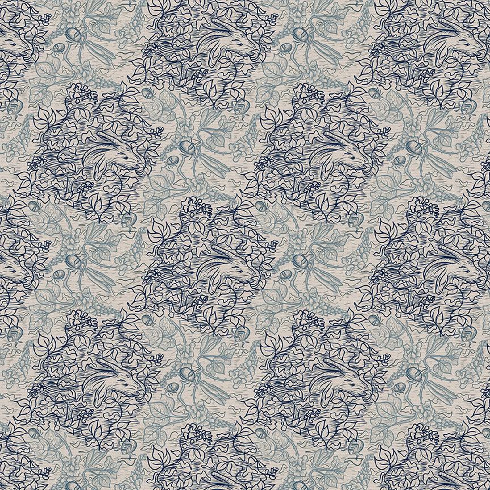 Kudzu by Wanderingmoda - Paintbrush Studio Fabrics - Soft Quilting ...