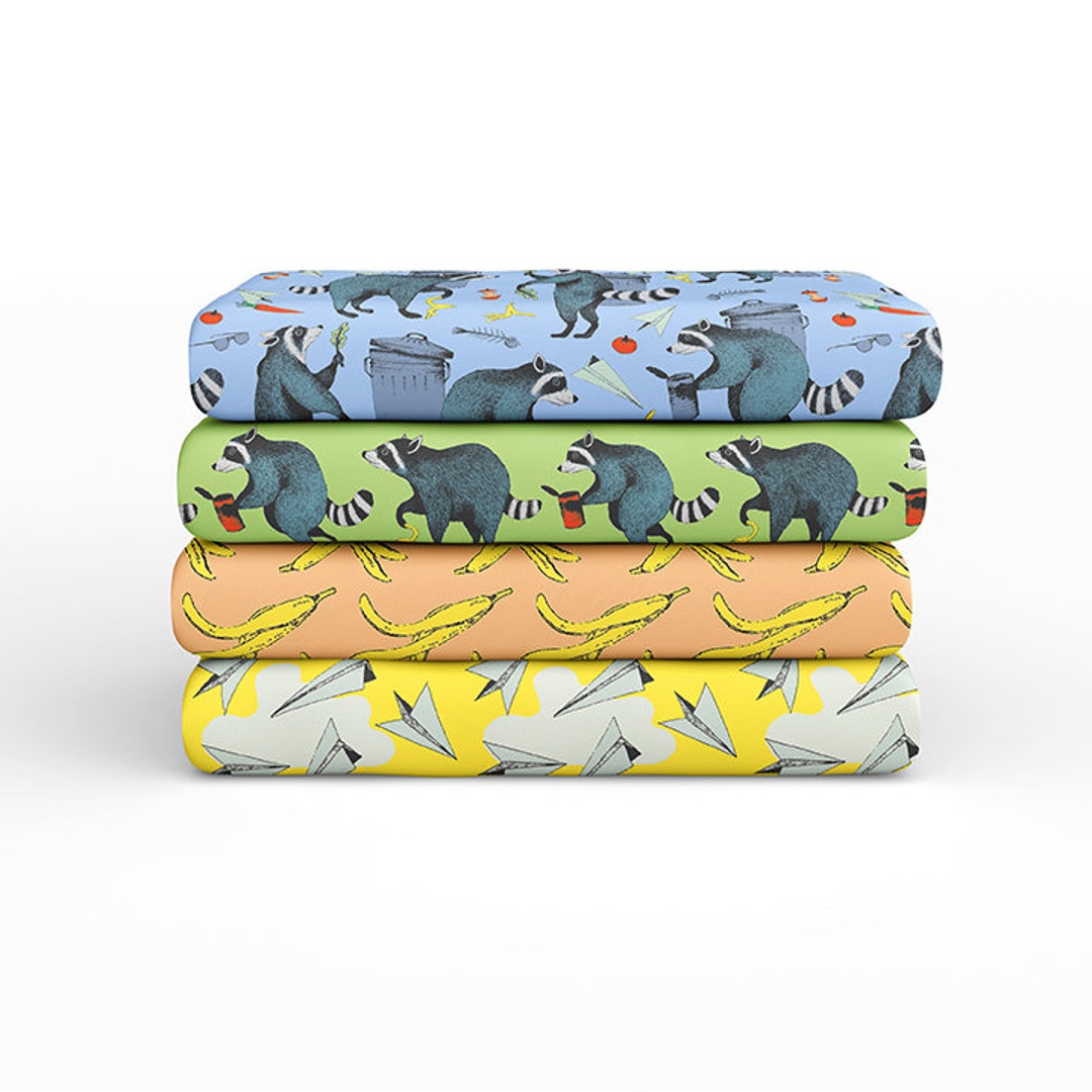 Raccoon Ruckus by Allira Tee - Paintbrush Studio Fabrics - Quilting ...