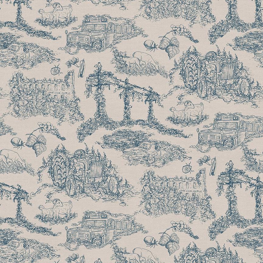 Kudzu by Wanderingmoda - Paintbrush Studio Fabrics - Soft Quilting ...