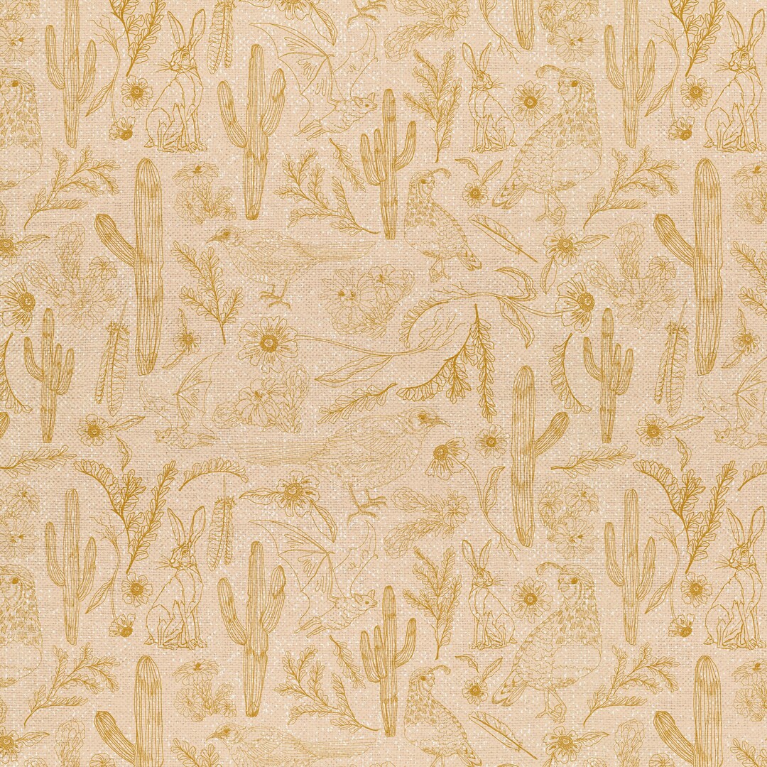 Saguaro em busca de capim-sal por Wester Wildflower Studio - Tela ...
