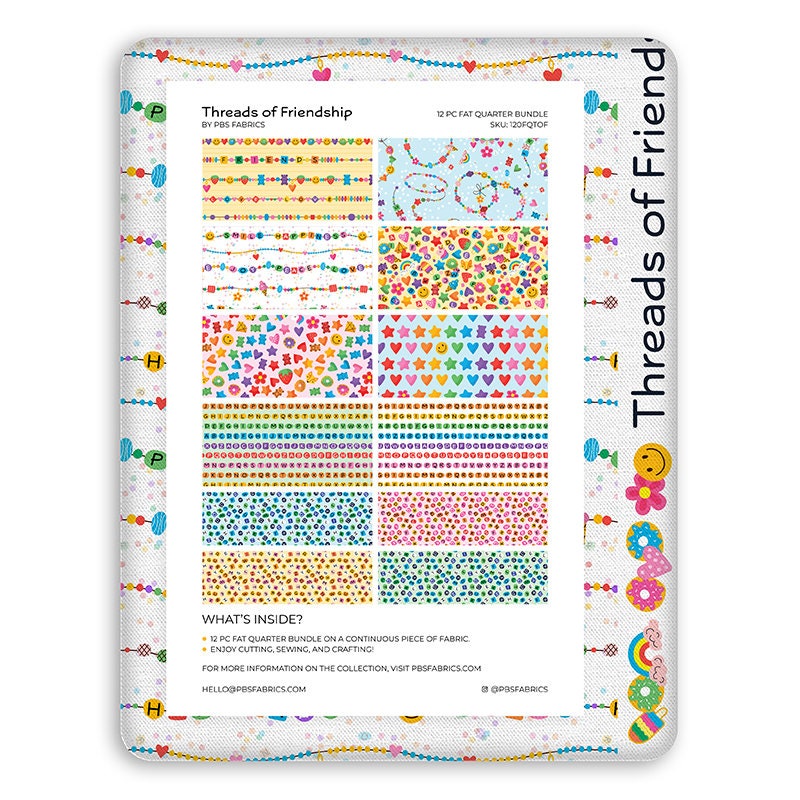 Threads of Friendship by PBS Fabrics - Paintbrush Studio Fabrics - Etsy
