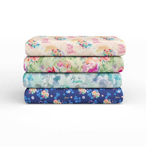 Christian Fabric - Etsy