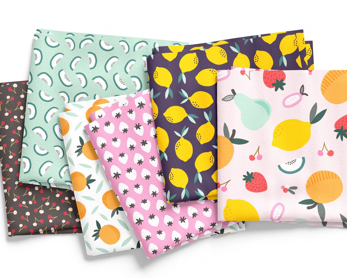 Fruity by Maja Faber Paintbrush Studio Fabrics | Etsy