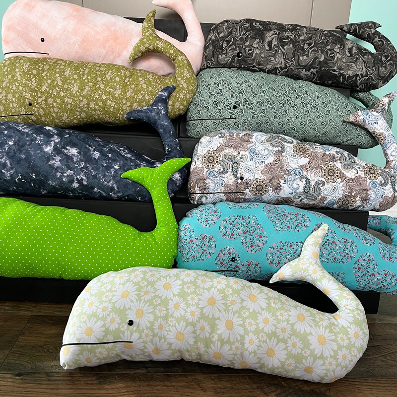 Whale Pillow - Etsy