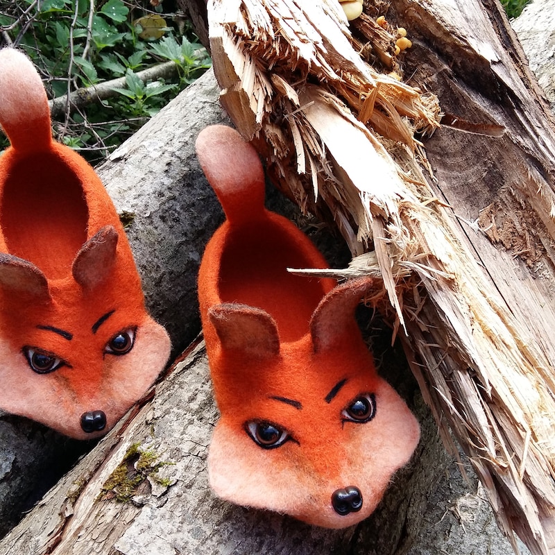 Felted Wool Slippers - Etsy