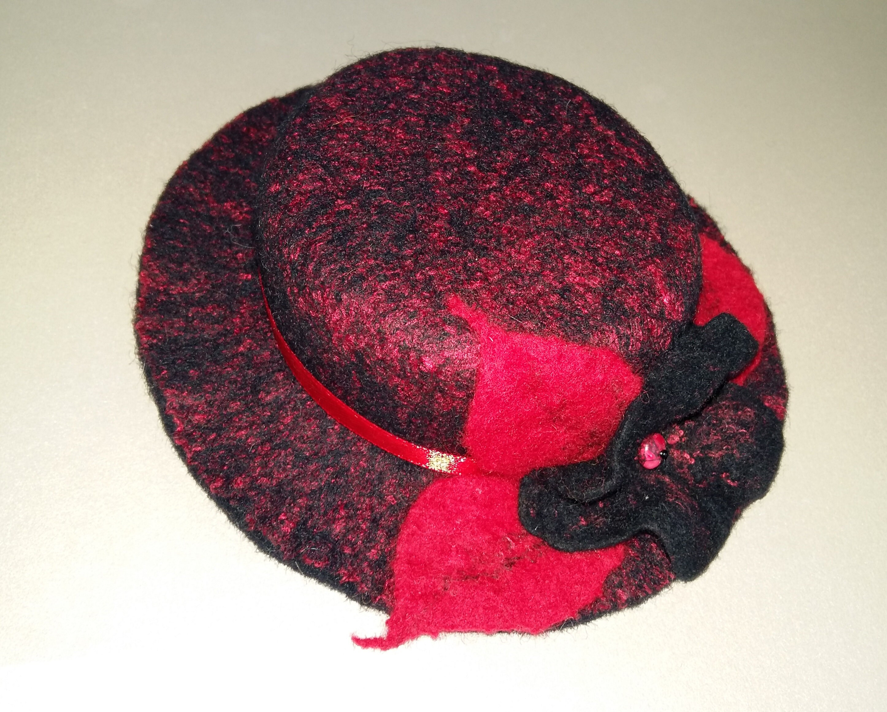 Little Hat for a Doll or Girl Miniature Felted Hair Accessories Doll's ...