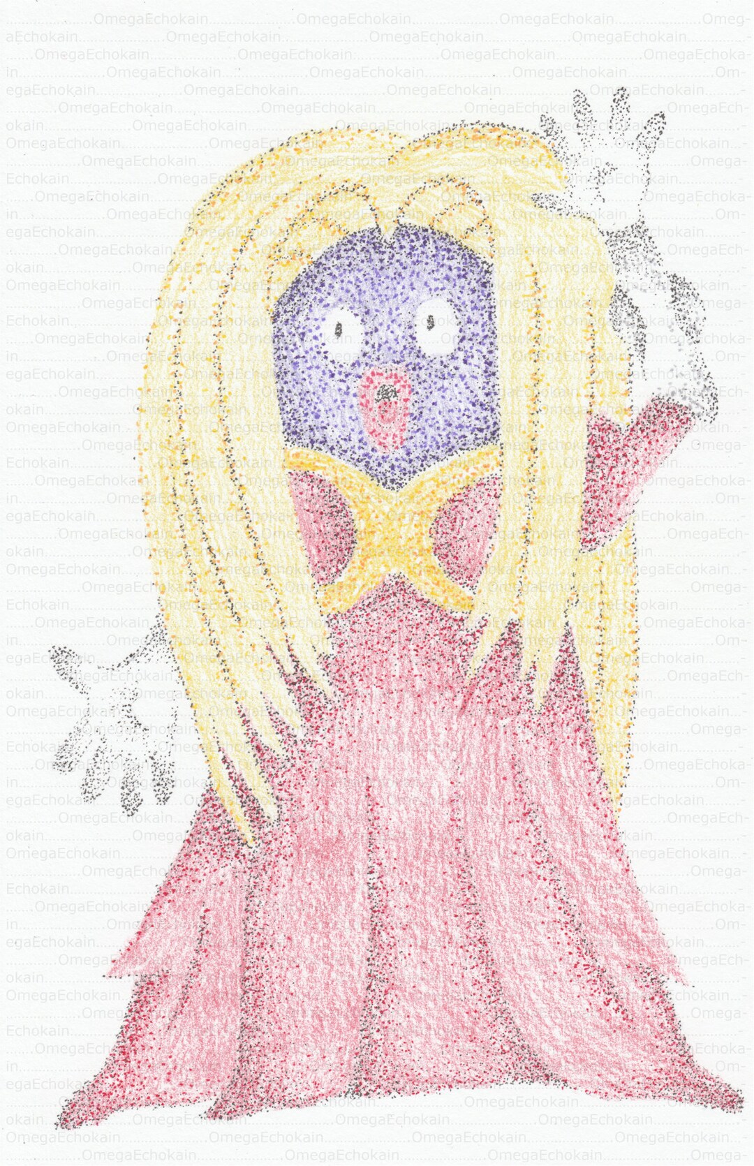 Pen, Pencil & Stock Paper Dotted/pointillism/stippling Art of Pokemon ...