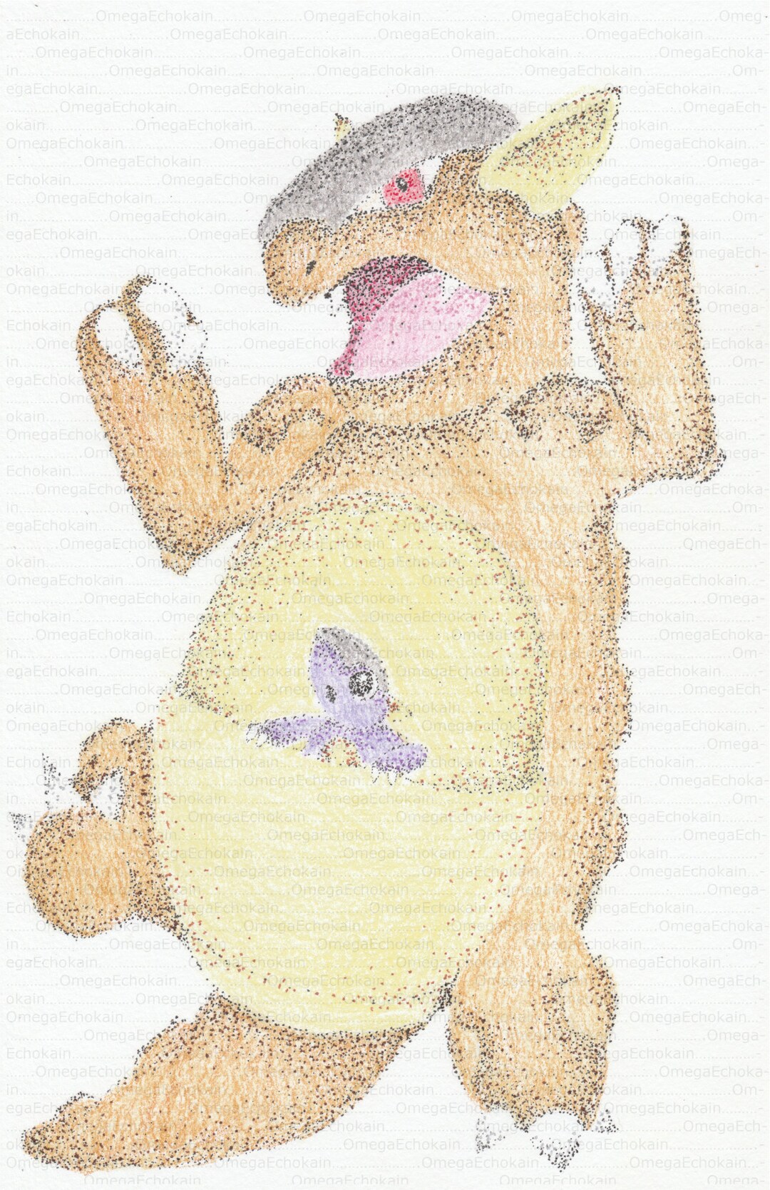 Pen, Pencil & Stock Paper Dotted/pointillism/stippling Art of Pokemon ...