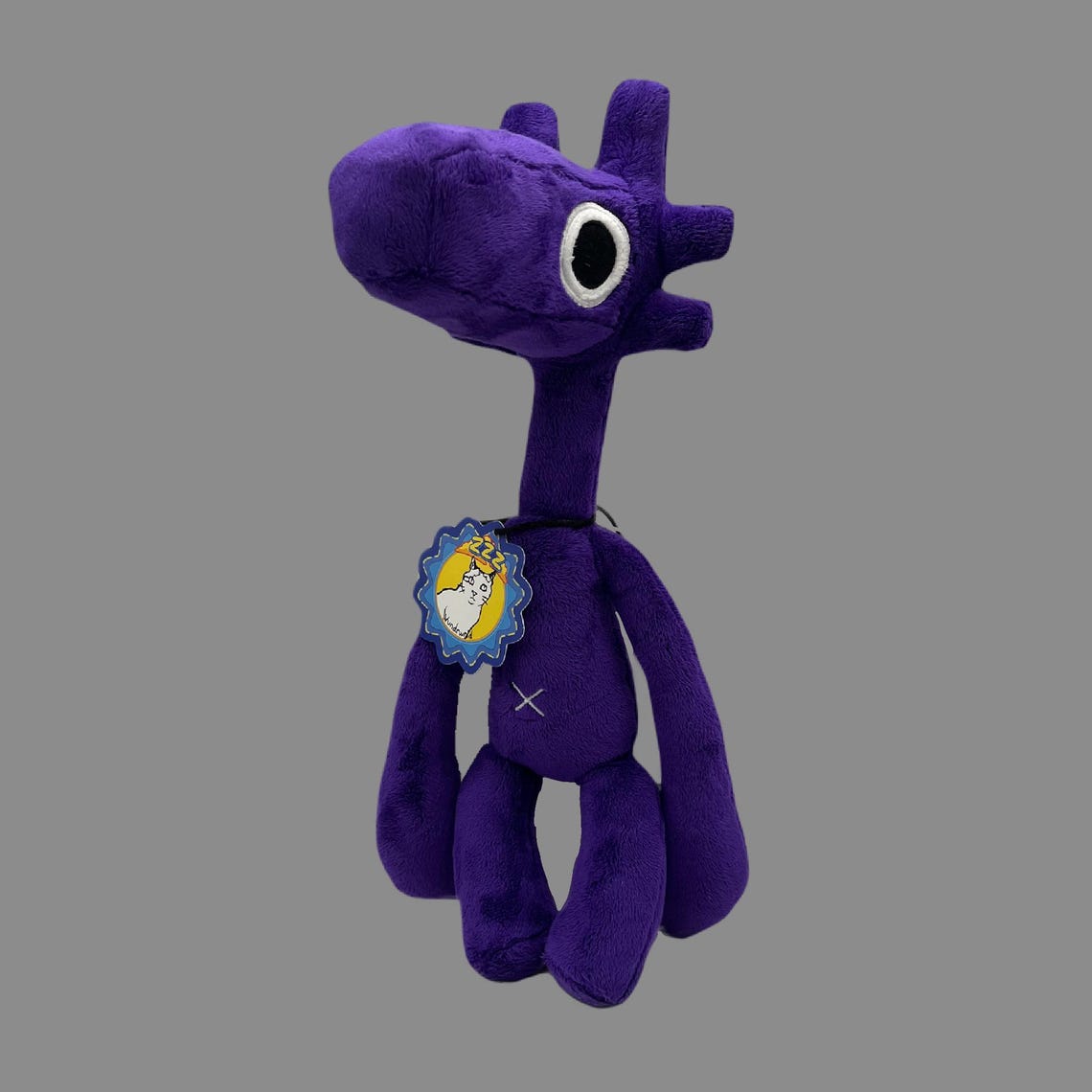 Handmade Weighted Plush Creature Purple Eleanor Rigby - Etsy
