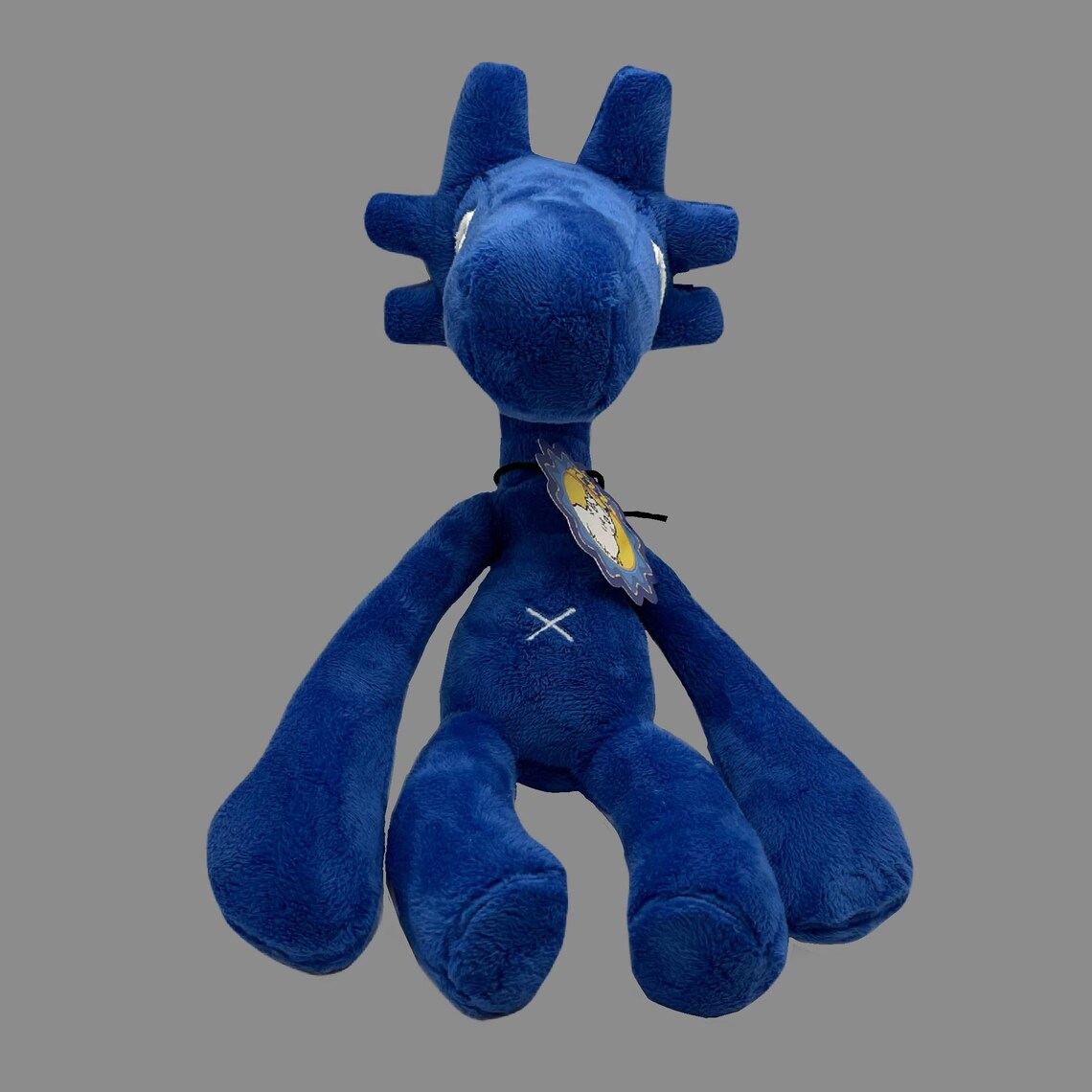 Handmade Weighted Plush Creature Deep Blue Eleanor Rigby - Etsy