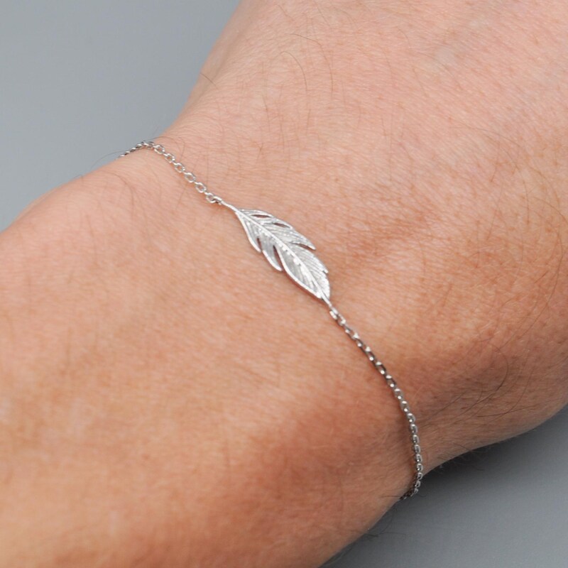 Feather Bracelet - Etsy