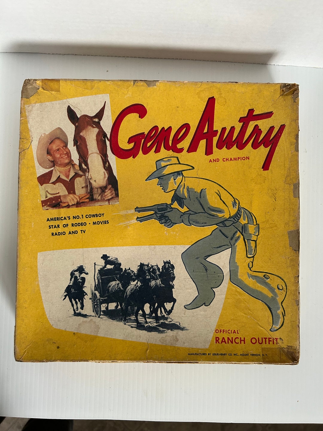 Vintage Official Gene Autry Ranch Outfit in Original Box - Etsy