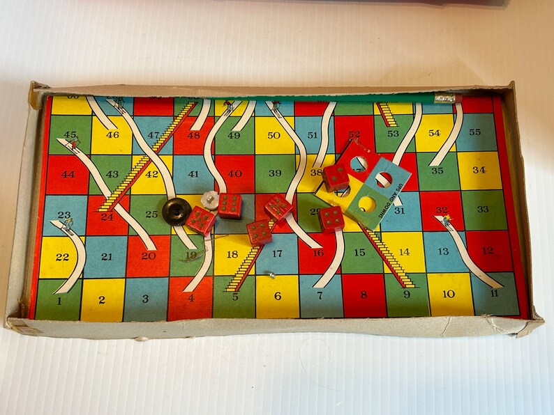 Vintage Copp Clark Game Ups and Downs - Etsy