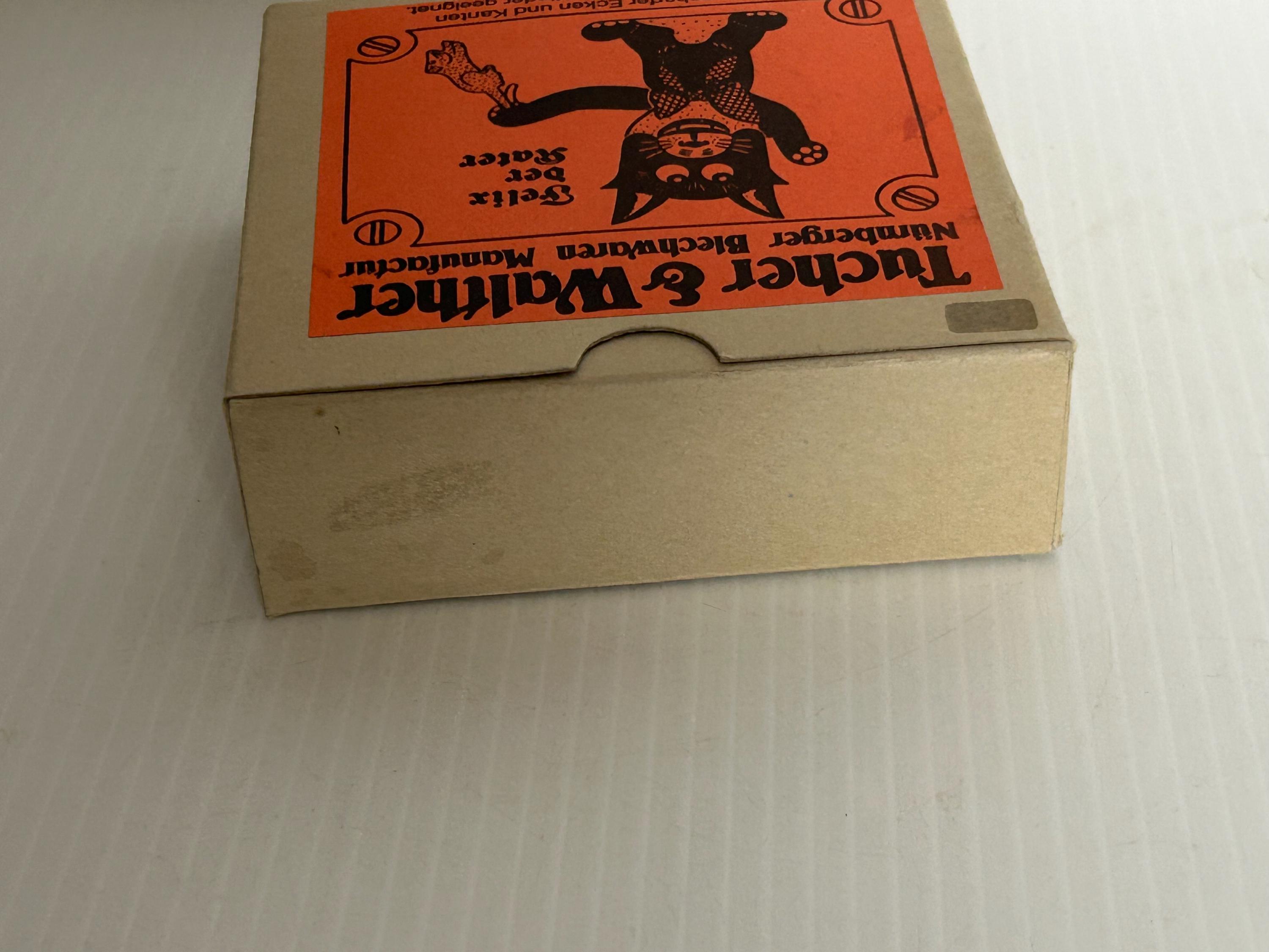 Felix the Cat Tucher&walther Vintage Style Cat Tin Toy With Rat ...