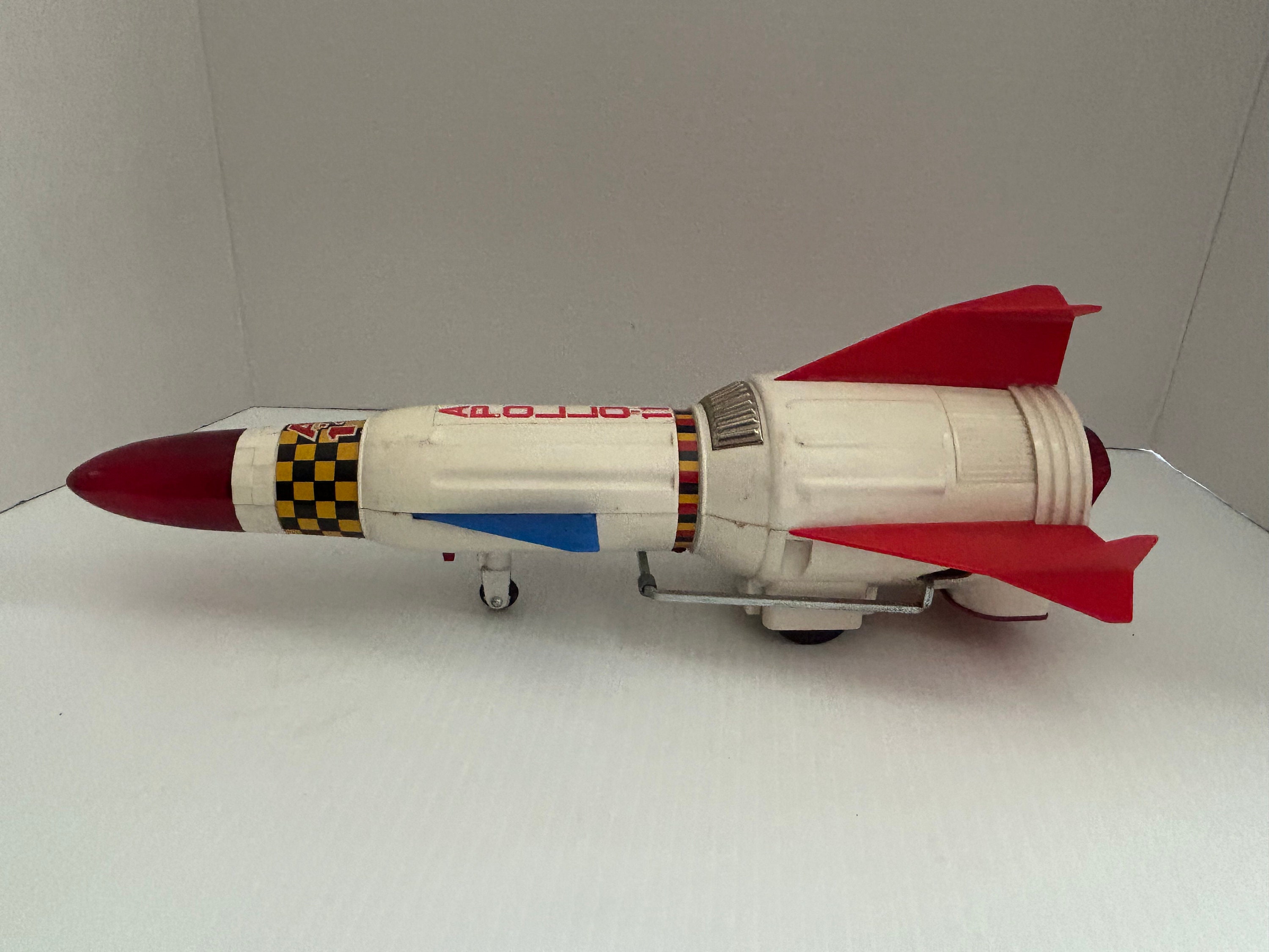 Vintage Battery Powered Space Rocket Apollo-11 by Nomura - Etsy