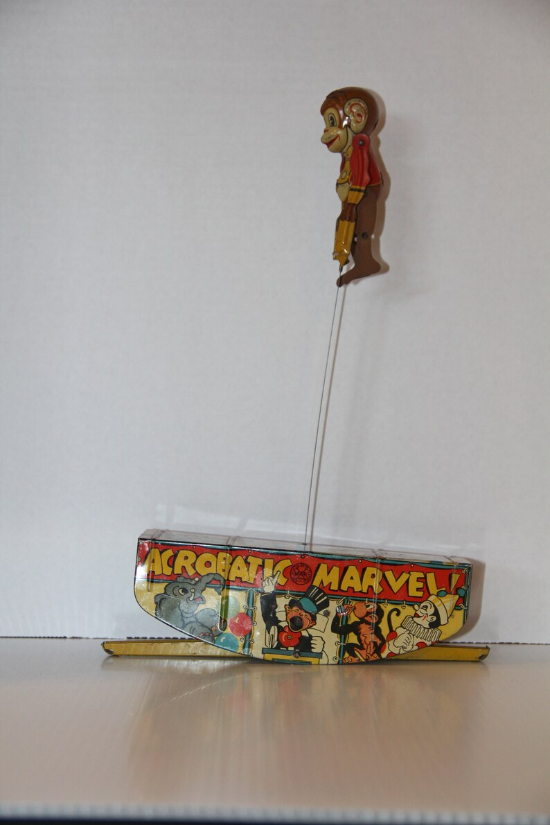 Vintage Marx Acrobat Marvel Tin Wind up Toy - Etsy