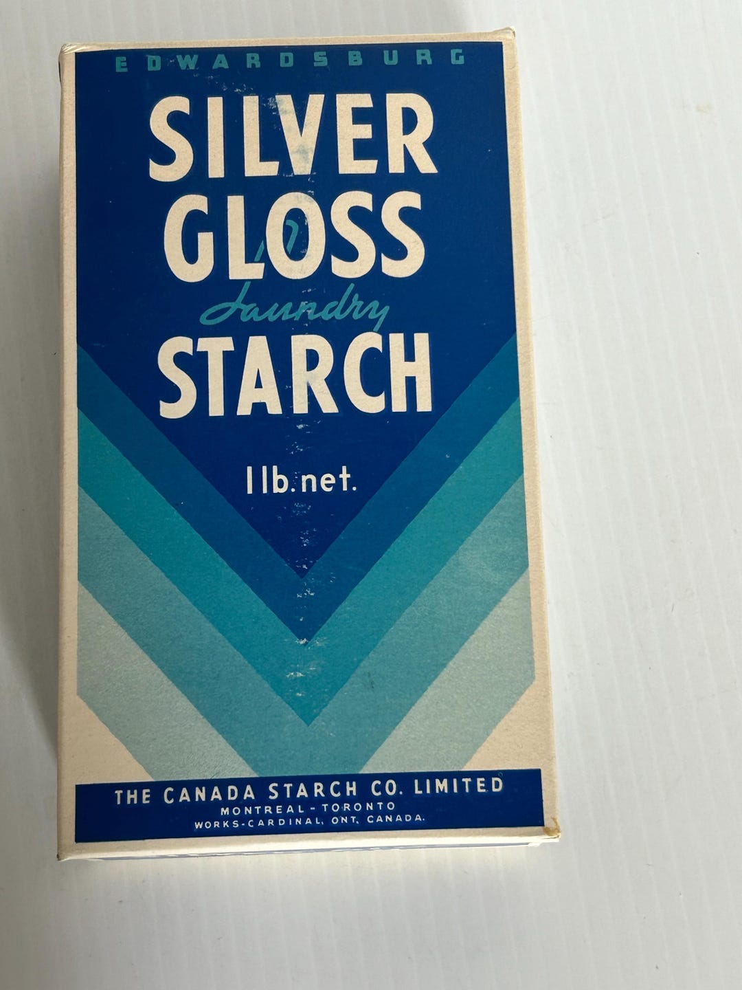 Silver Gloss Laundry Starch Sealed in Original Package. - Etsy
