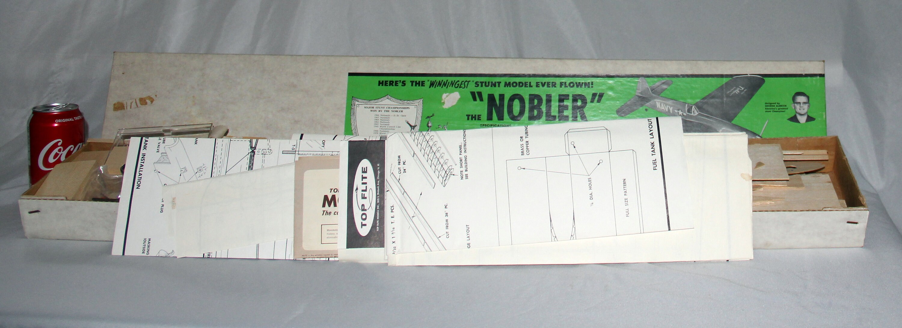 Nobler Stunt Airplane Kit in Original Box | Etsy