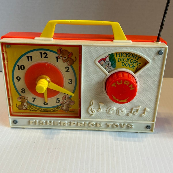 Vintage Fisher Price Clock Hickory Dock - Etsy