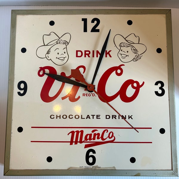 Advertising Clock - Etsy