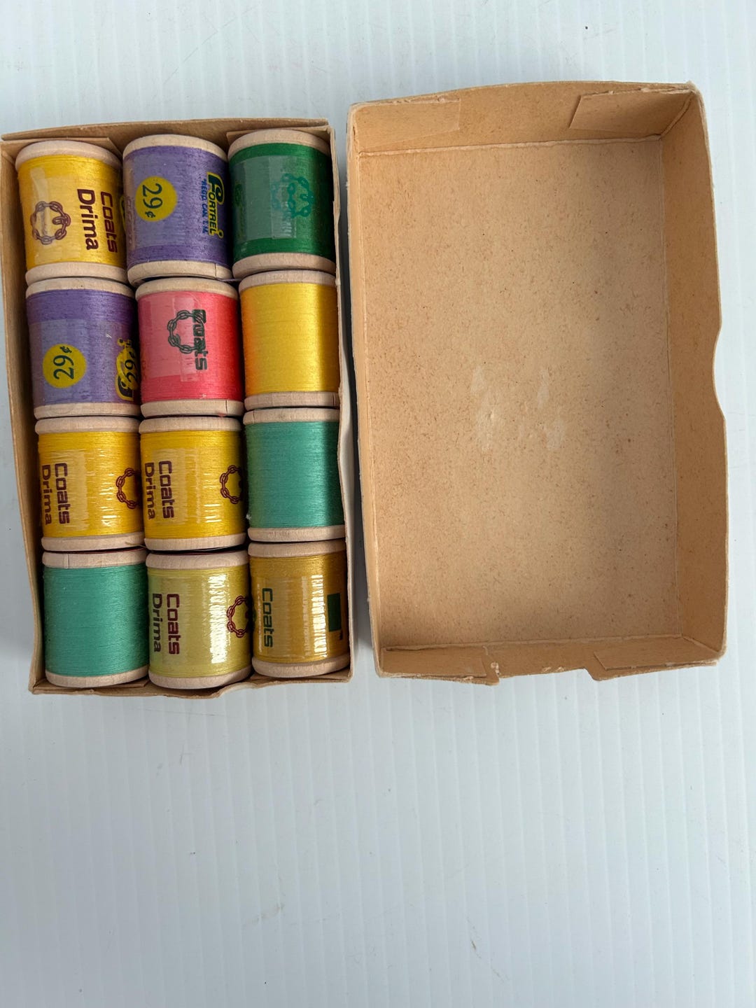 Coats Drima Thread on Wooden Spools - Etsy