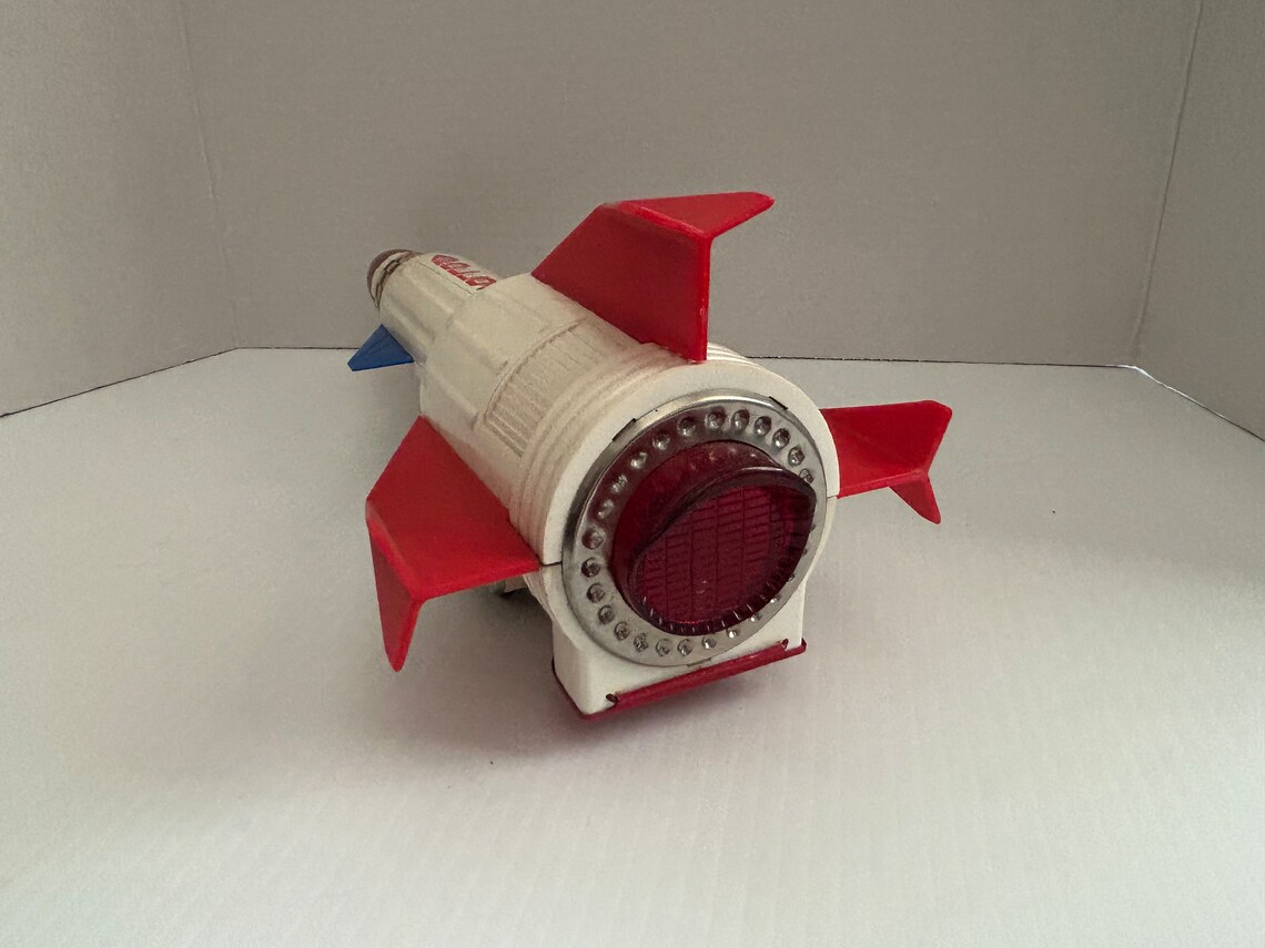 Vintage Battery Powered Space Rocket Apollo-11 by Nomura - Etsy