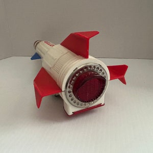 Vintage Battery Powered Space Rocket Apollo-11 by Nomura - Etsy