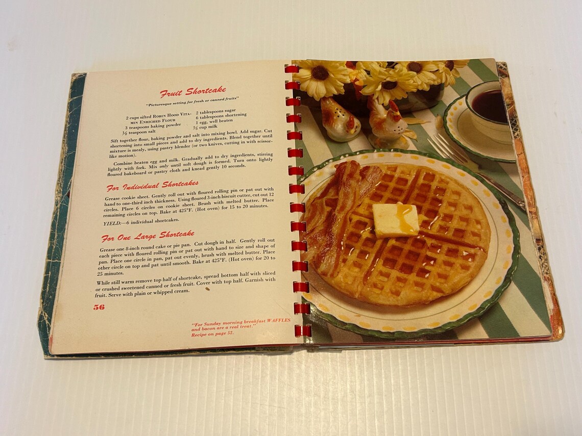 Vintage Robin Hood Prize Winning Recipes Cookbook - Etsy