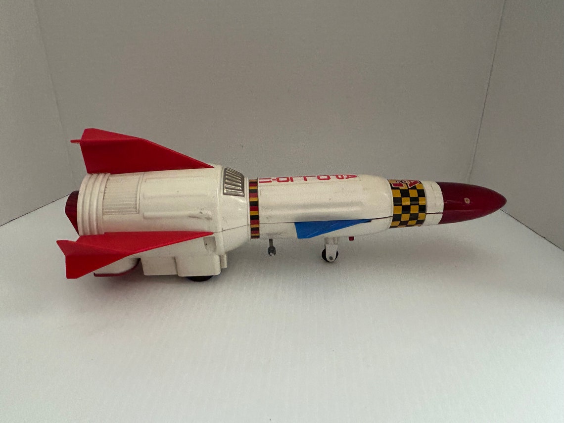 Vintage Battery Powered Space Rocket Apollo-11 by Nomura - Etsy