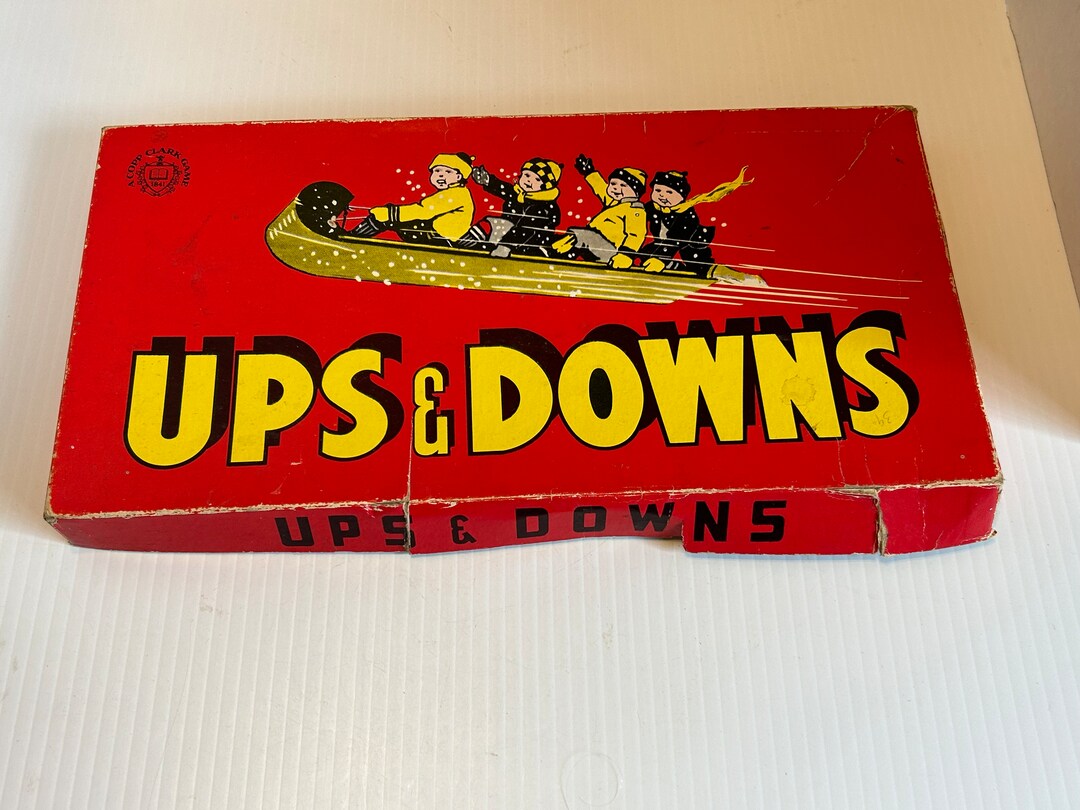 Vintage Copp Clark Game Ups and Downs - Etsy